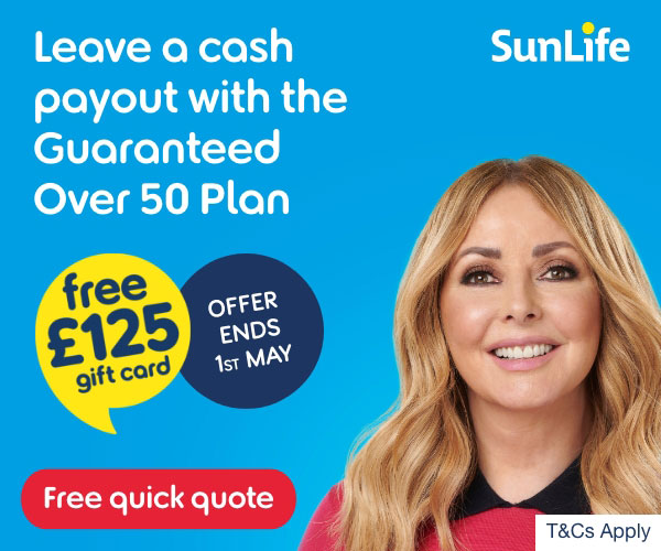 Sun Life Over 50s Insurance Review - The Over 50 Plan